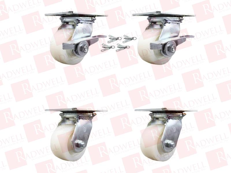 SCC-35S420-NYR-SLB-BSL-2-BSL-2 Caster by SERVICE CASTER CORPORATION