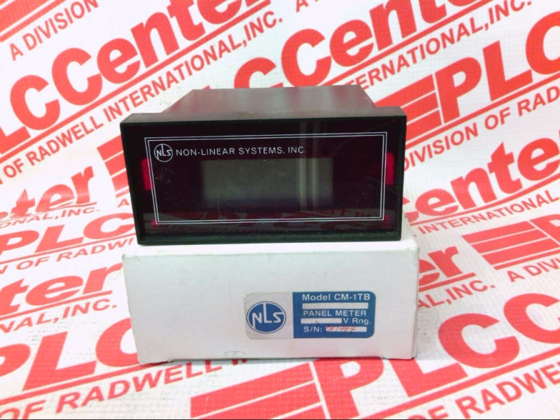 CM-1TB Panel Meter by NON LINEAR SYSTEMS