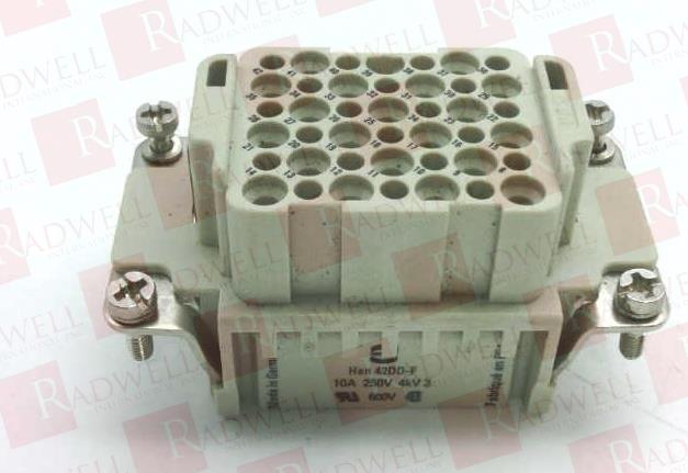 HAN-42DD-F Plug/Receptacle by HARTING