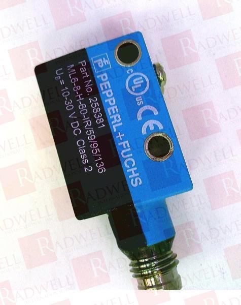 ML6-8-H-60-IR/59/95/136 Photoelectric by PEPPERL & FUCHS