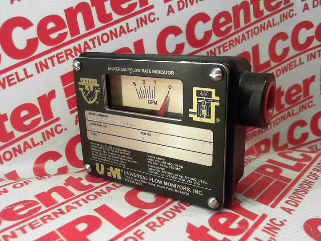 SN-ASB-5-GM-6-500V-A1-W-R Flow Meter by UNIVERSAL FLOW MONITORS