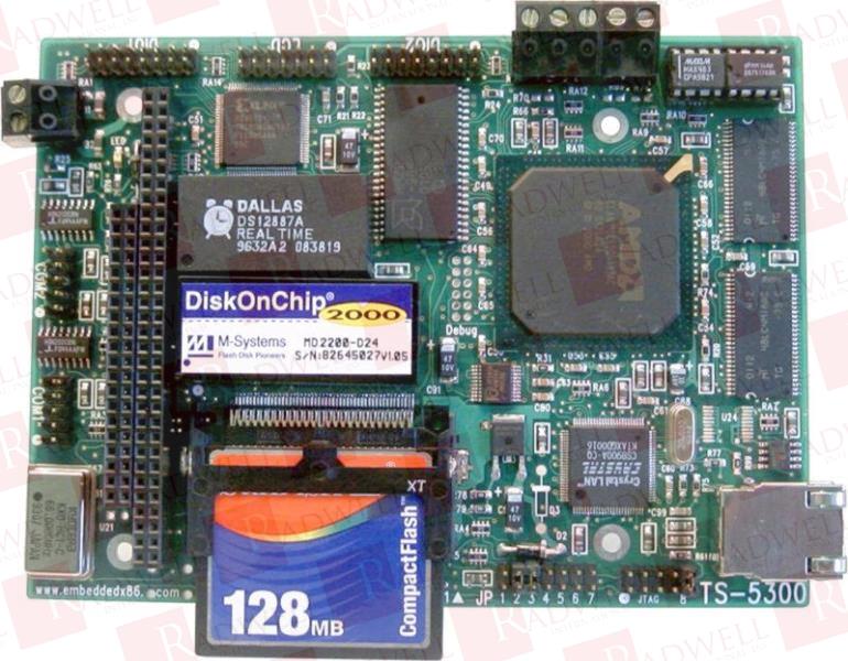 TS5300 Motherboard by TECHNOLOGIC SYSTEMS