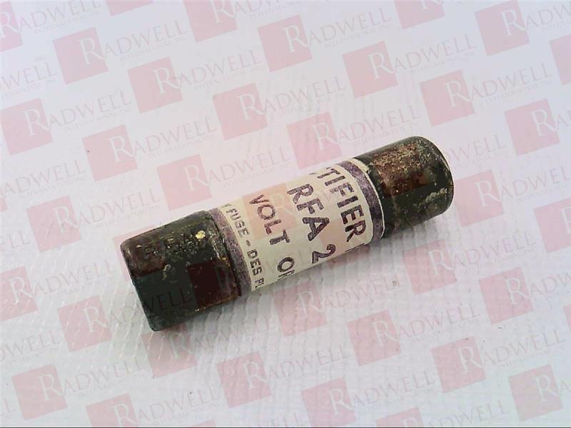 RFA-2 Fuse by ECONOMY FUSE