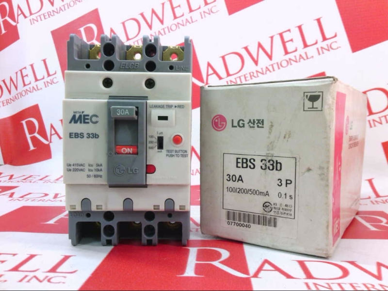 EBS-33B-30A Molded Case Circuit Breaker by MEC