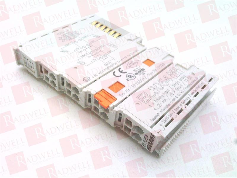 EL3054 PLC Programming Terminal by BECKHOFF