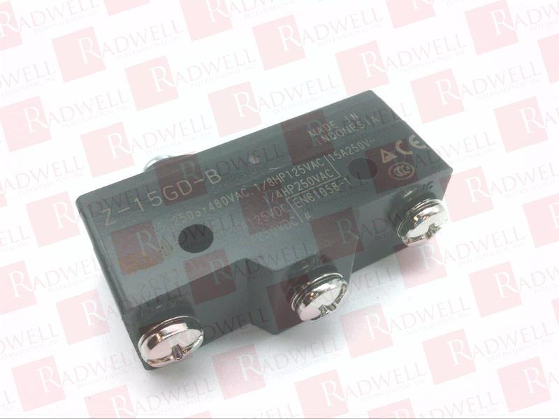 Z-15GD-B Limit Switch by OMRON