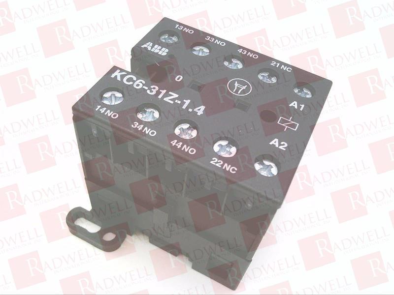 KC6-31Z-1.4 Safety Relay by - ABB - ASEA BROWN BOVERI