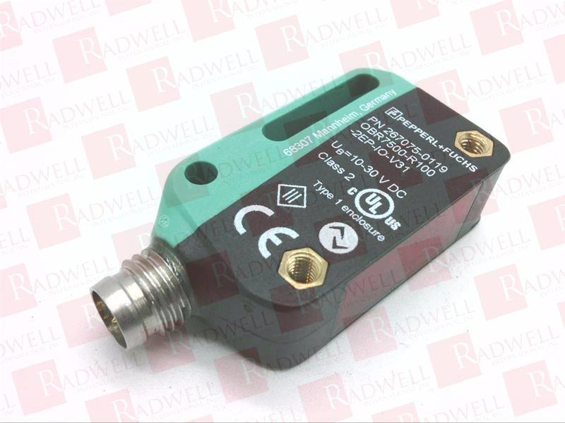 OBR7500-R100-2EP-IO-V31 Photoelectric by PEPPERL & FUCHS