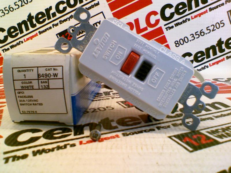 6490-W GFCI In-Line Box by LEVITON