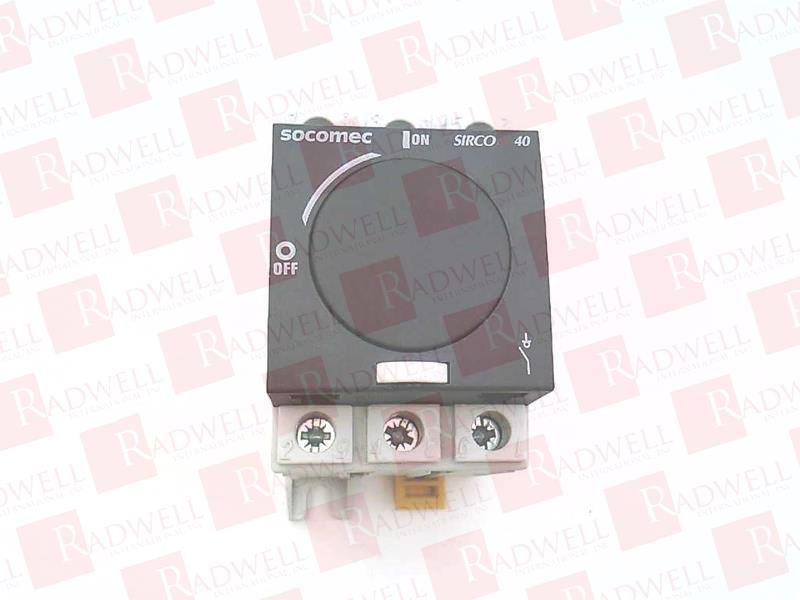 22003004 Disconnect Switch by SOCOMEC