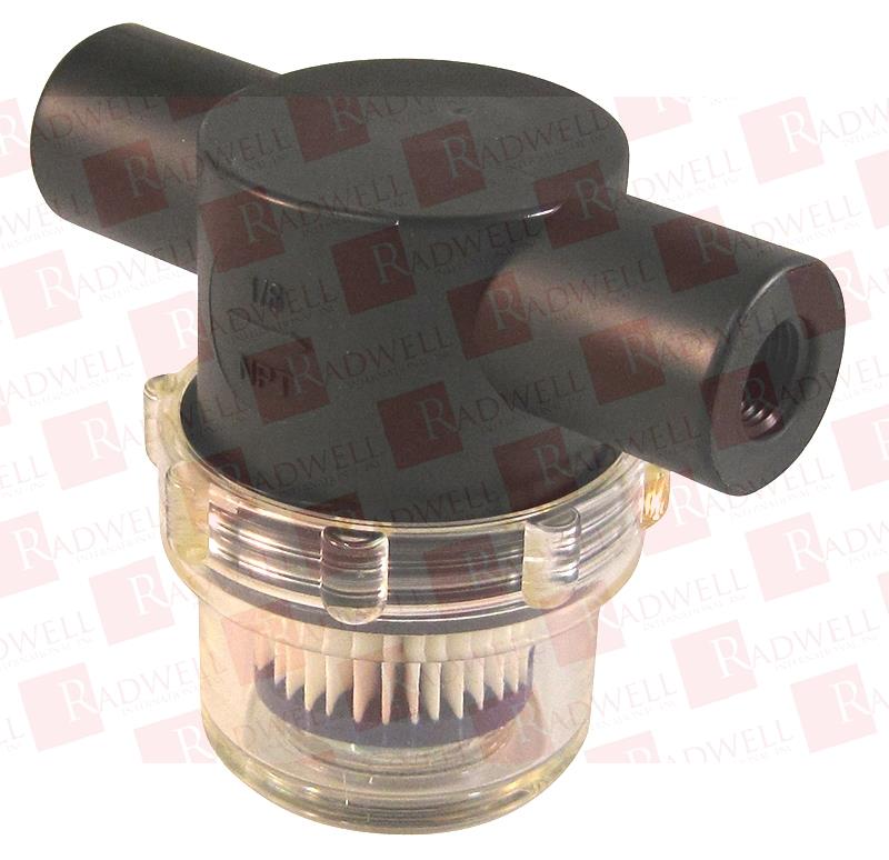 PVF.125-10PP Pneumatic Filter by VACMOTION