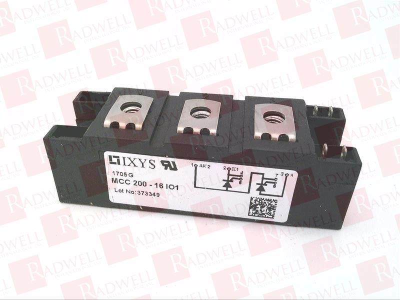 MCC200-16IO1 Thyristor/SCR/Triac/Diac/Alternistor by IXYS