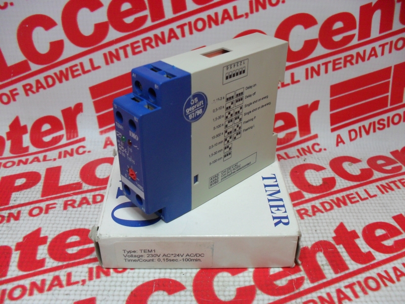 TEM1-230VAC-24VAC/DC-100MIN Timer/Counter by IMO