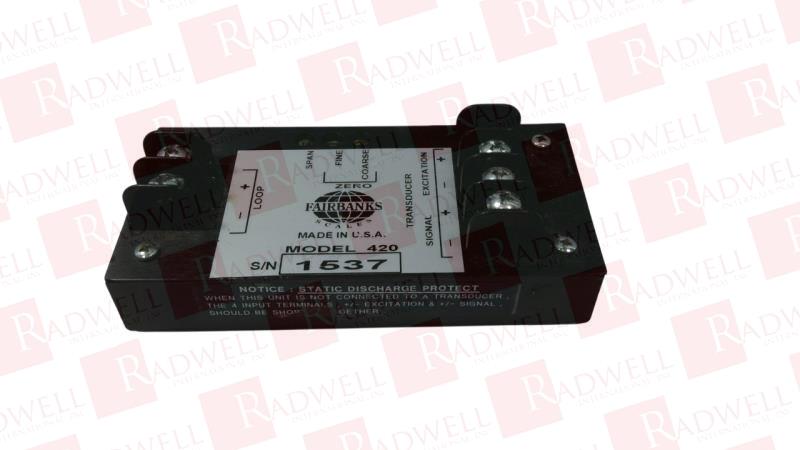 420/420 FM Load Cell by FAIRBANKS SCALE