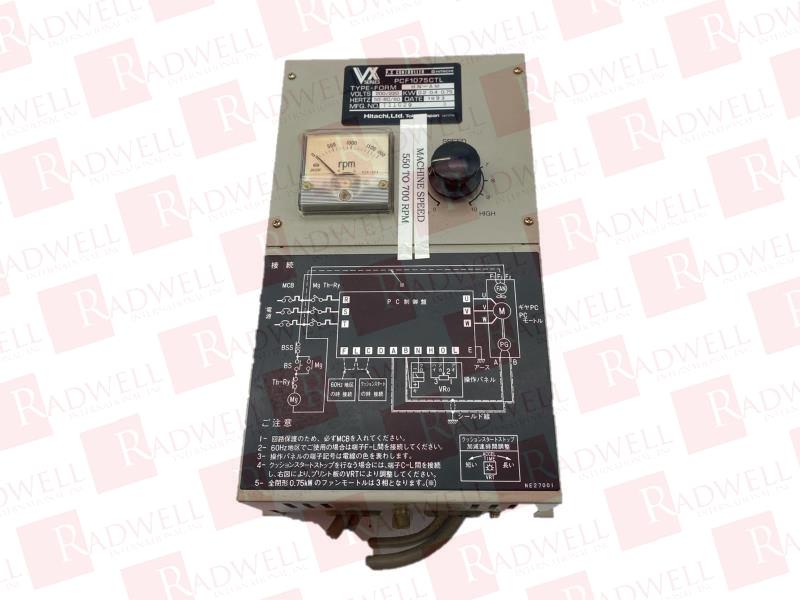 PCF1075CTL Control by HITACHI