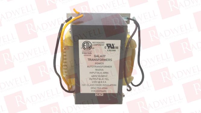 2009669C Dry Transformer by WARREN TECHNOLOGY