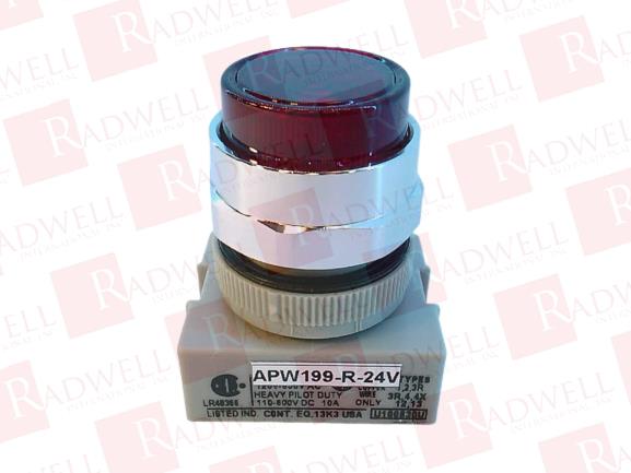 APW199-R-24V Pilot Light by IDEC