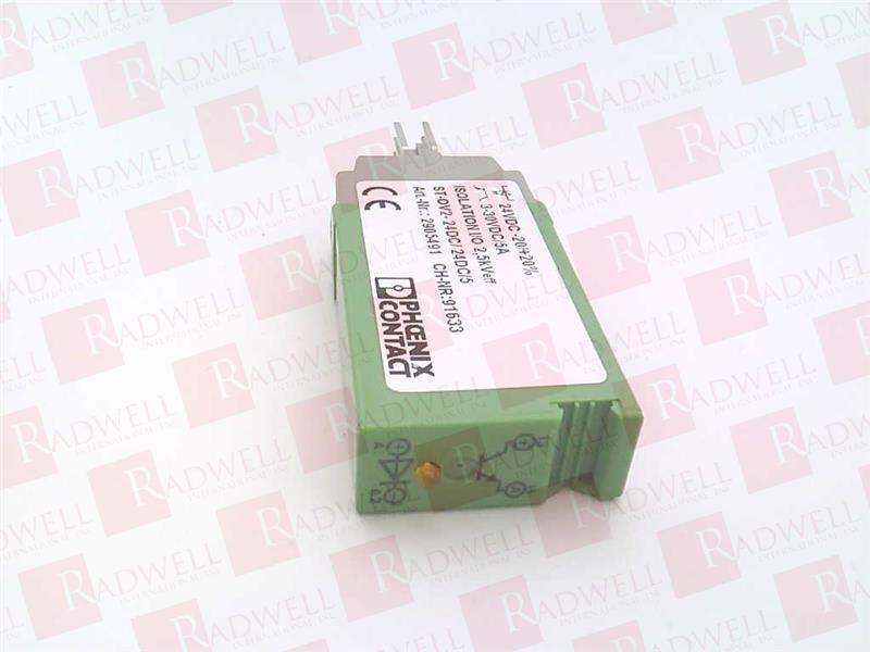 ST-OV2- 24DC/ 24DC/5 Solid State Overload/Relay by PHOENIX CONTACT