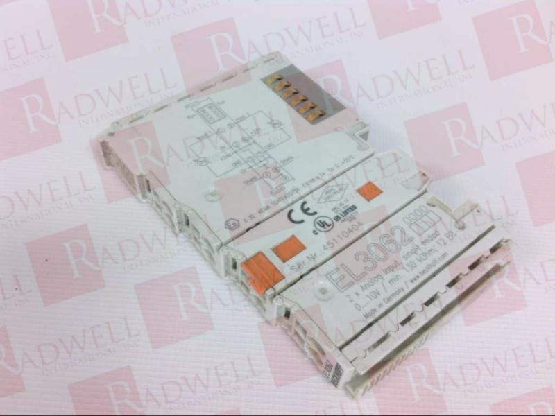 EL3062 PLC Programming Terminal by BECKHOFF