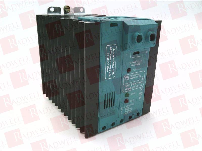 RSDA-660-75-100 Control by CONTINENTAL AIR TOOL