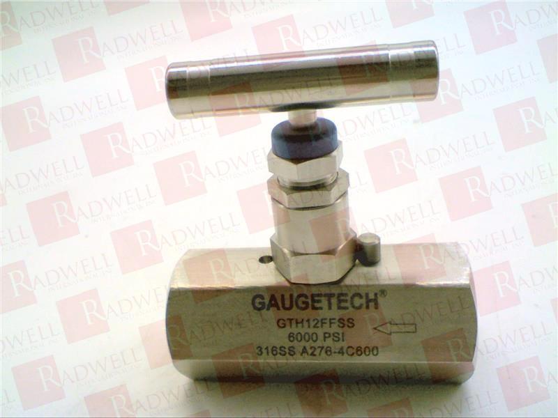 GTH12FFSS Needle Valve by GAUGETECH