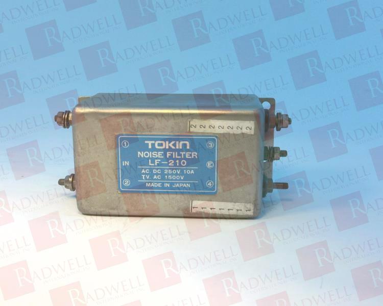 LF-210 RFI/EFI/EMI Noise Filter by NEC TOKIN AMERICA INC