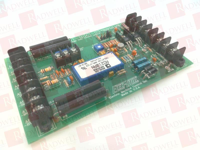 01-HGCI-03 PC Board Computer by ELECTROL