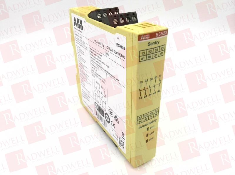 SENTRY BSR23 24VDC Safety Relay by - ABB - ASEA BROWN BOVERI