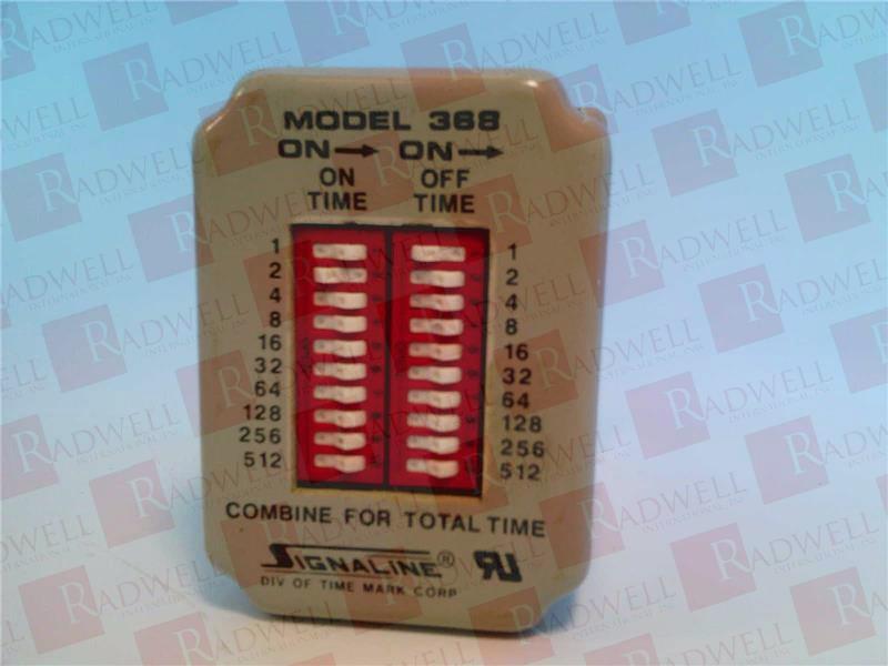 368-120V-1SEC Time Delay Relay by SIGNALINE