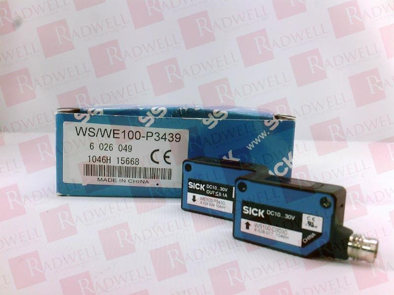 WS/WE100-P3439 Photoelectric by SICK