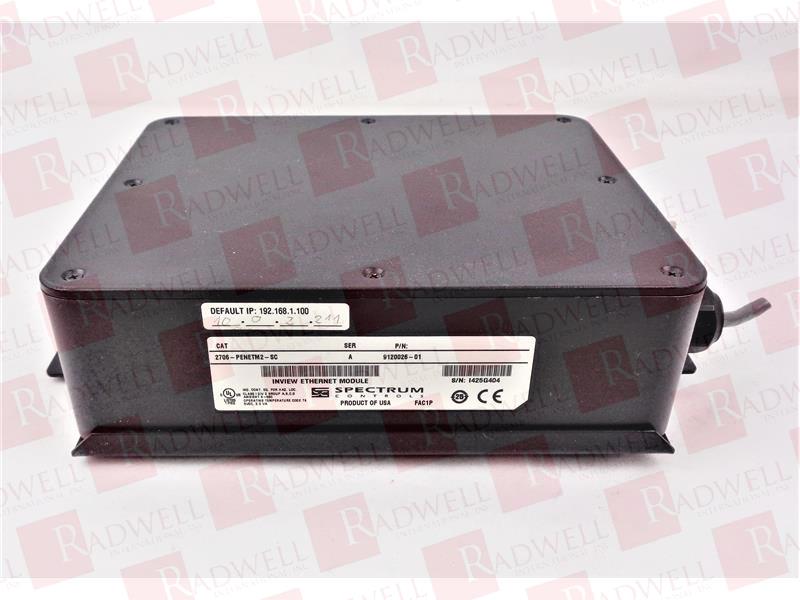 2706-PENETK2-SC PLC Module/Rack by SPECTRUM CONTROLS