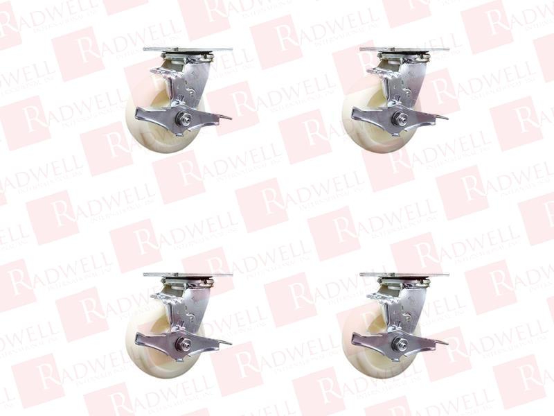 SCC-30CS520-NYR-TLB-4 Caster by SERVICE CASTER CORPORATION