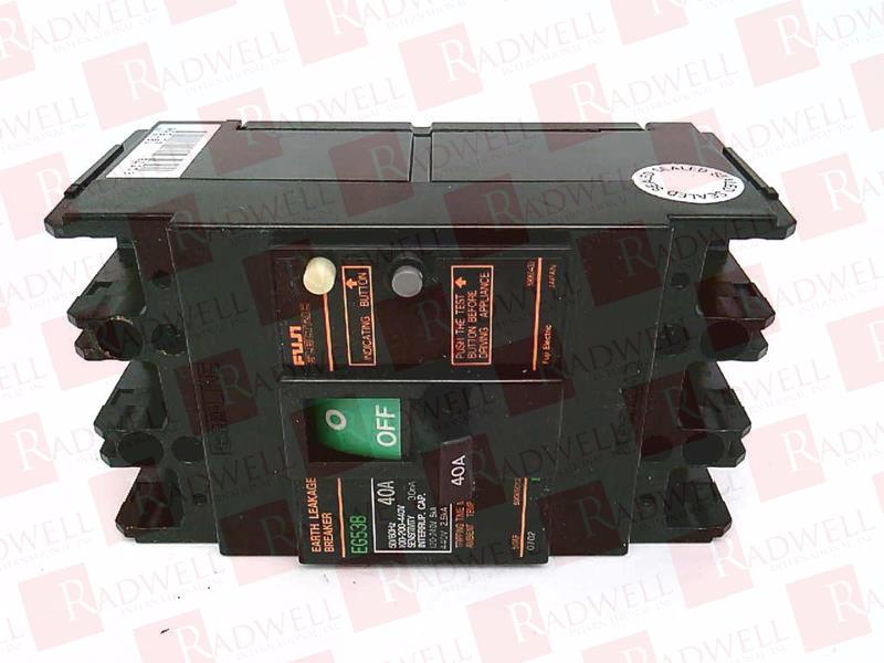 EG53B-40/100-200MA Molded Case Circuit Breaker by FUJI ELECTRIC