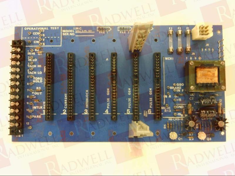 IMI-CM-101 PLC Module/Rack by IMC INSTRUMENTS