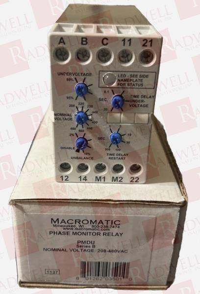 PMDU Voltage/Phase Monitor by MACROMATIC