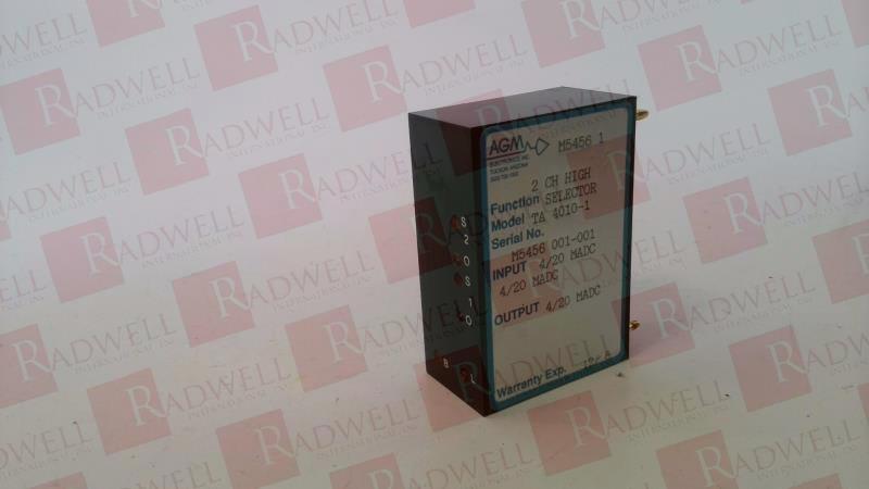 TA-4010-1 Signal Conditioner/Transmitter by AGM ELECTRONICS