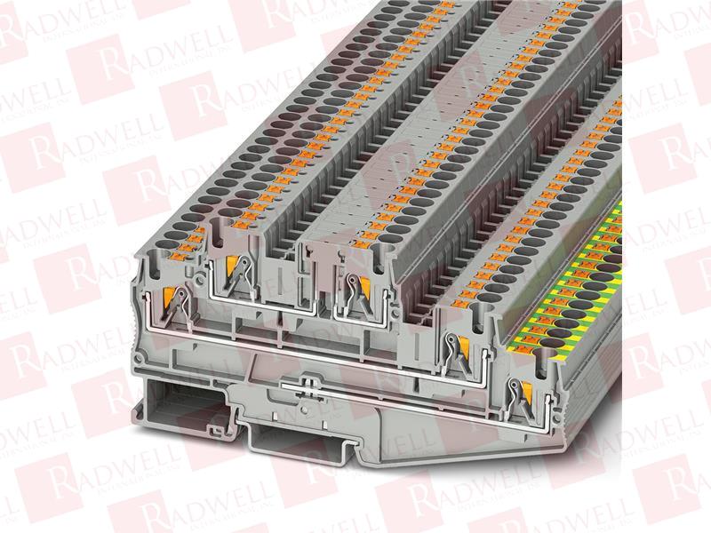 PT 4-PE/L/L Terminal Blk/Strip Wiring Dev by PHOENIX CONTACT