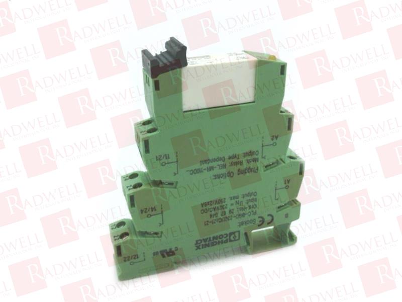 PLC-RSC-230UC/21-21 Terminal Blk/Strip Wiring Dev by PHOENIX CONTACT