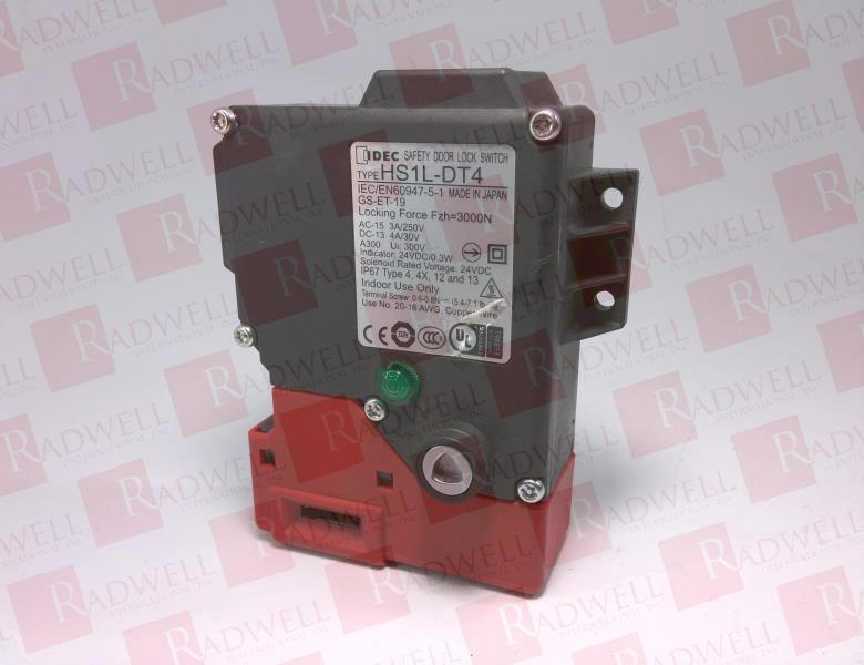 HS1L-DT44KMSR-G Safety Interlock Switch by IDEC