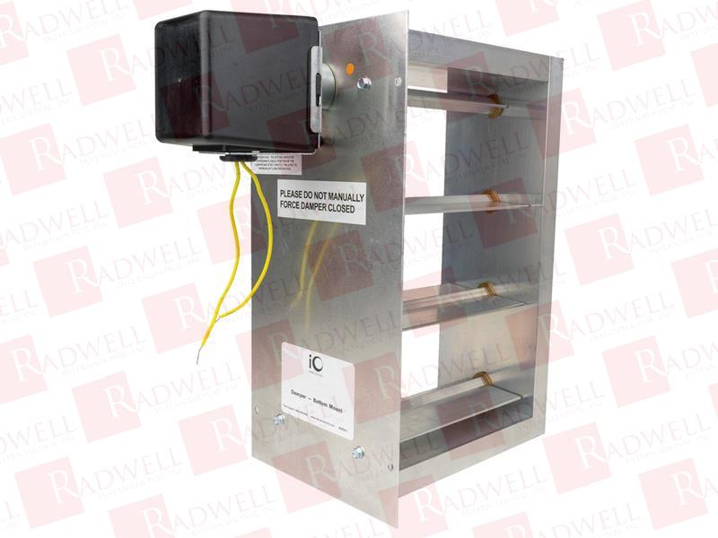HD-2812-BM HVAC Damper by IO HVAC CONTROLS