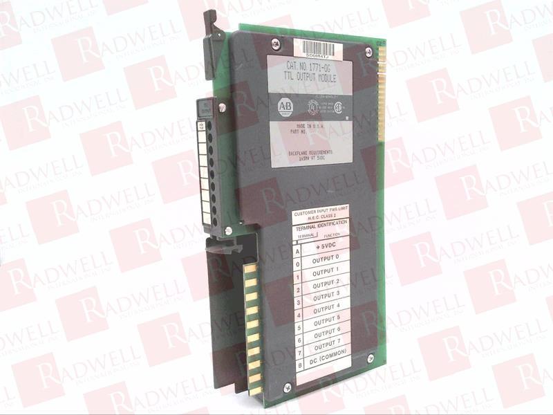 1771-OG PLC Module/Rack by ALLEN BRADLEY