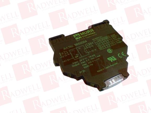 6652004 Relay/Socket by MURR ELEKTRONIK