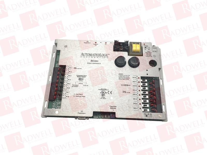MX880 PLC Module/Rack by AUTOMATED LOGIC