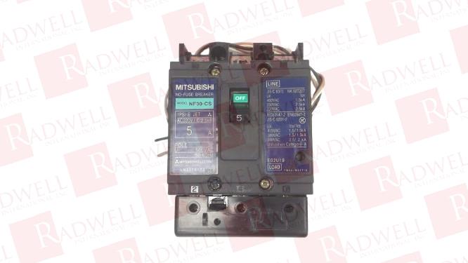 NF30-CS-3P-5A Molded Case Circuit Breaker by MITSUBISHI