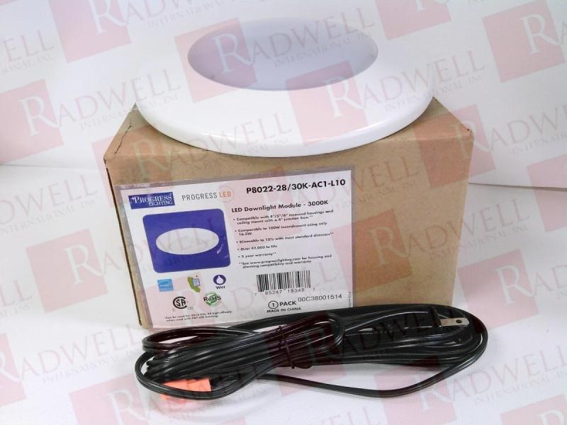 P8022-28/30K-AC1-L10 Lighting Fixture by PROGRESS INSTRUMENTS