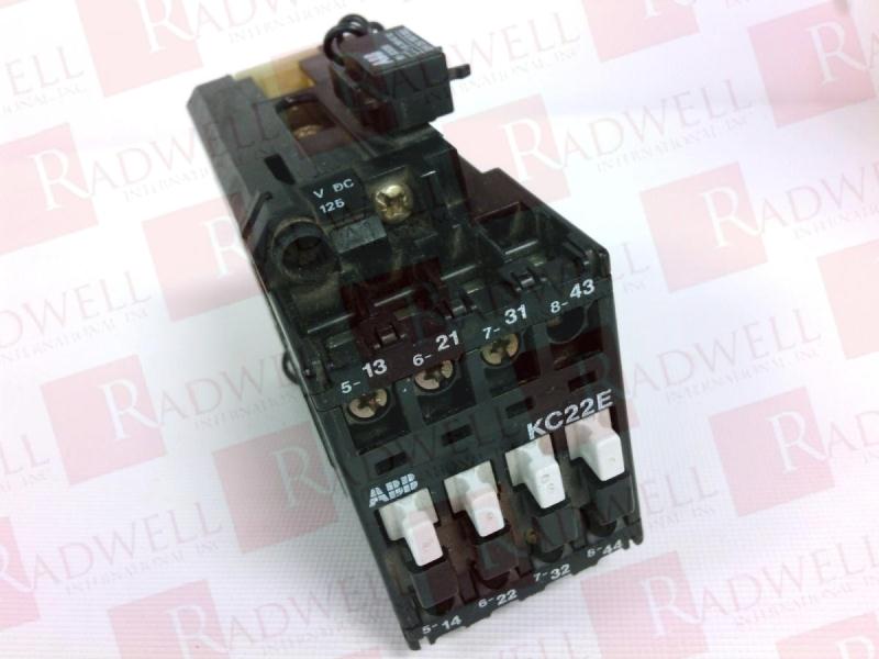 KC22E-27 Relay/Socket by - ABB - ASEA BROWN BOVERI