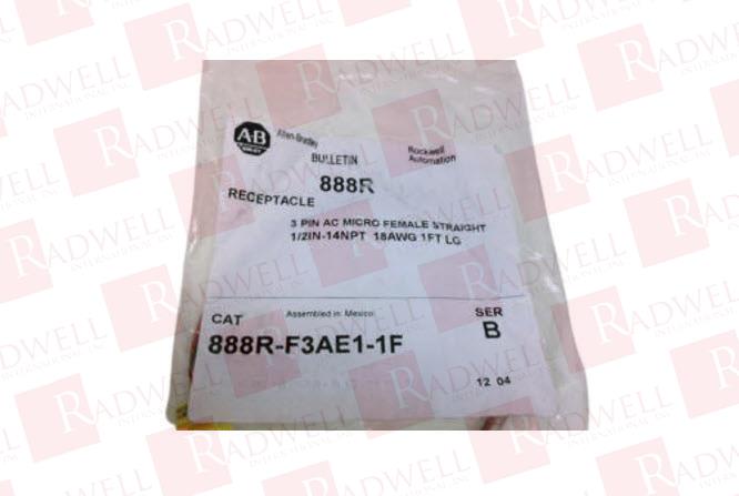 888R-F3AE1-1F Plug/Receptacle by ALLEN BRADLEY