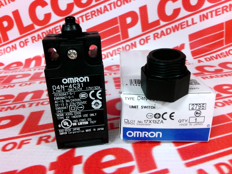 D4N-4C31-NPT Limit Switch by OMRON