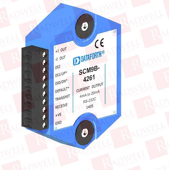 SCM9B-4261 PLC Module/Rack by DATAFORTH