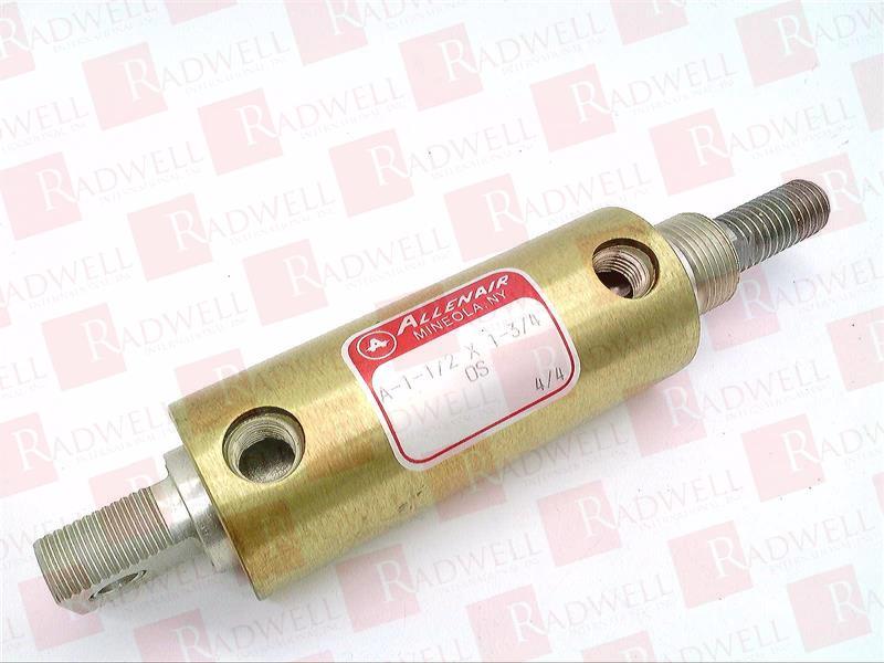 A 1-1/2X1-3\4 OS Pneumatic Cylinder by ALLENAIR
